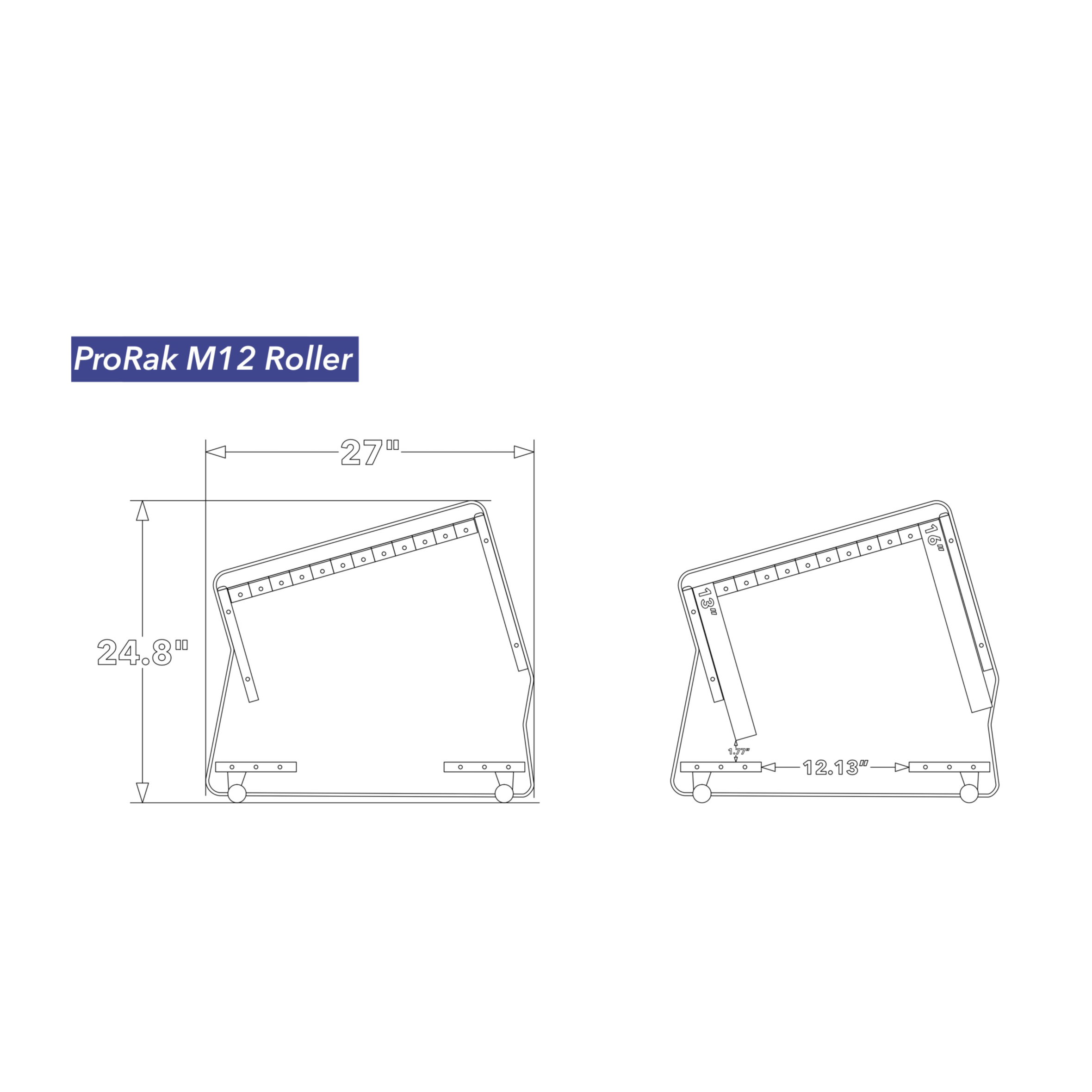 ProRak M12 Roller | RAB Audio Inc.
